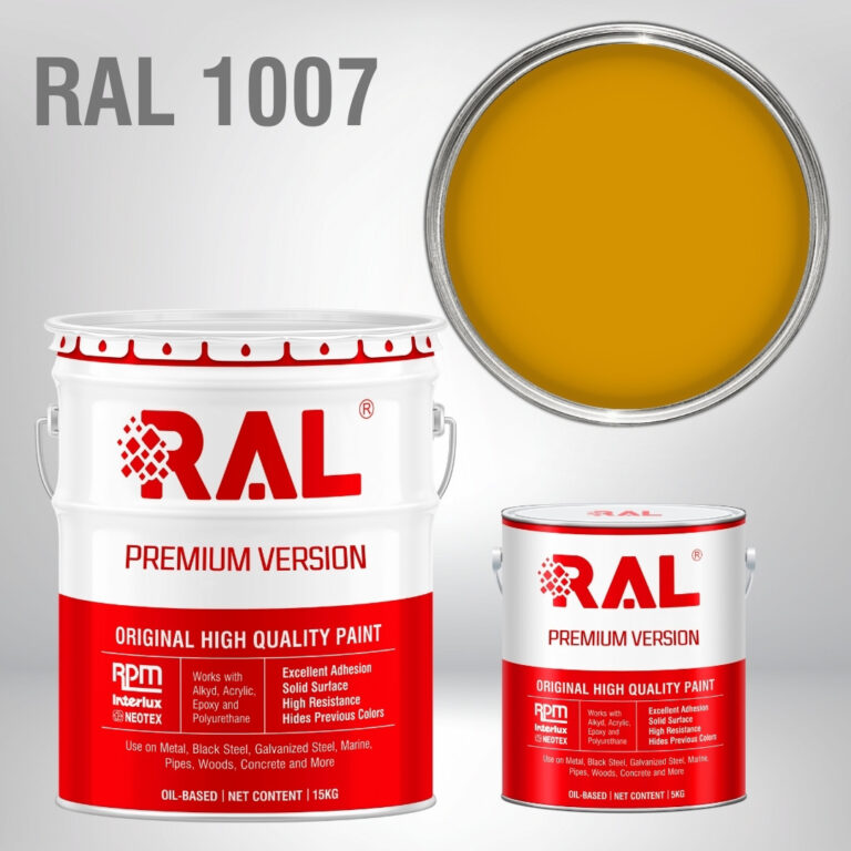 RAL 1007 Daffodil yellow - RAL.VN - Protective & Coatings
